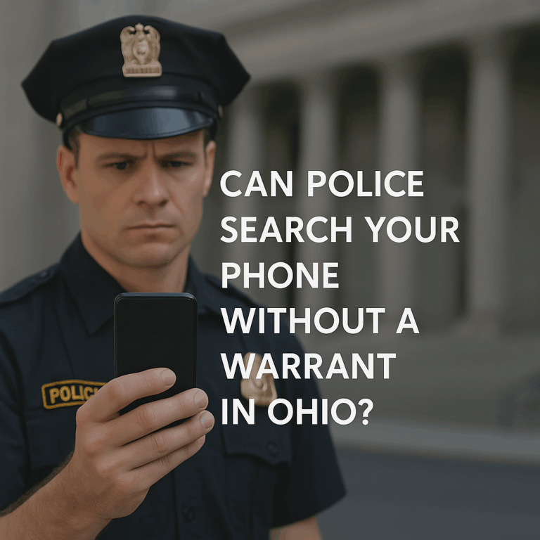 Can Police Search Your Phone Without a Warrant in Ohio? - Sabol Mallory ...